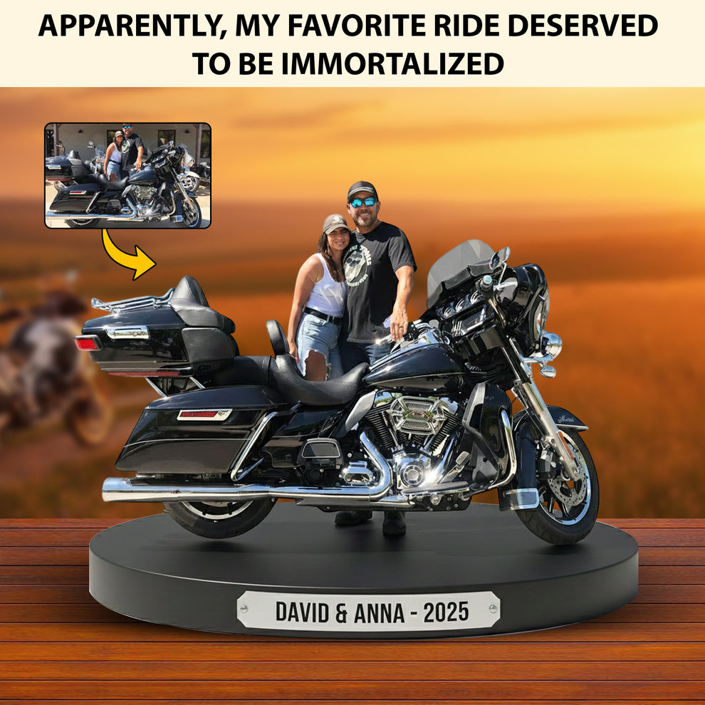 Biker Legend – Personalized Motorcycle Acrylic Plaque – Soumora Brand